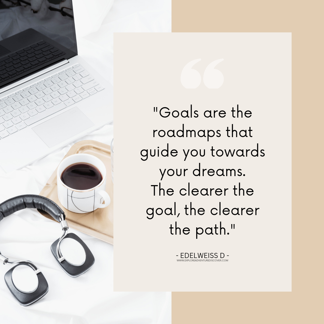 Motivation Monday: Set Clear Goals – EXPLORE . ADVENTURE . DISCOVER