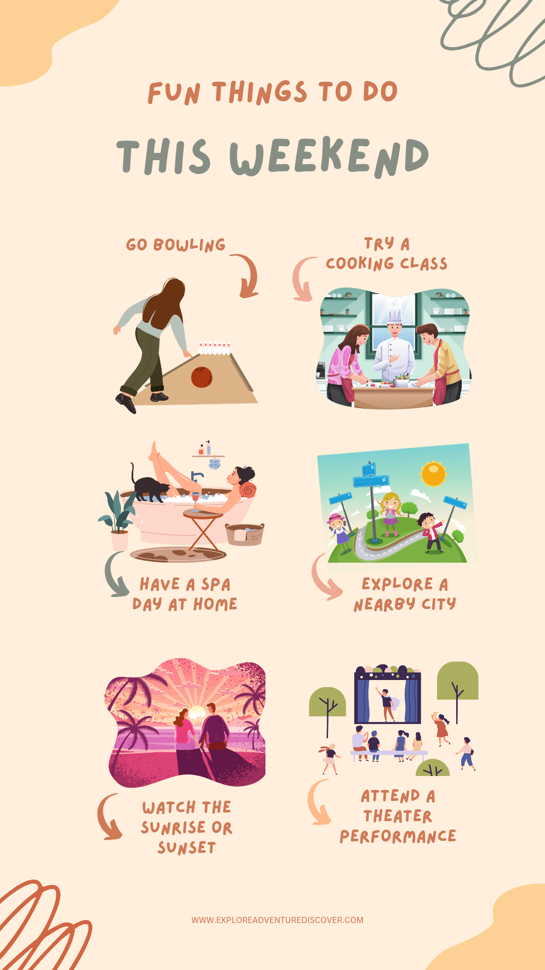 Tips To Make The Most of Your Weekend – EXPLORE . ADVENTURE . DISCOVER