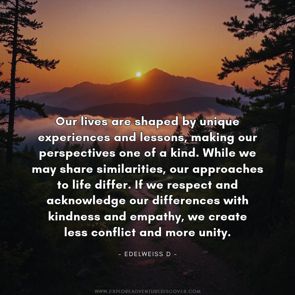 Understanding Our Differences – EXPLORE . ADVENTURE . DISCOVER